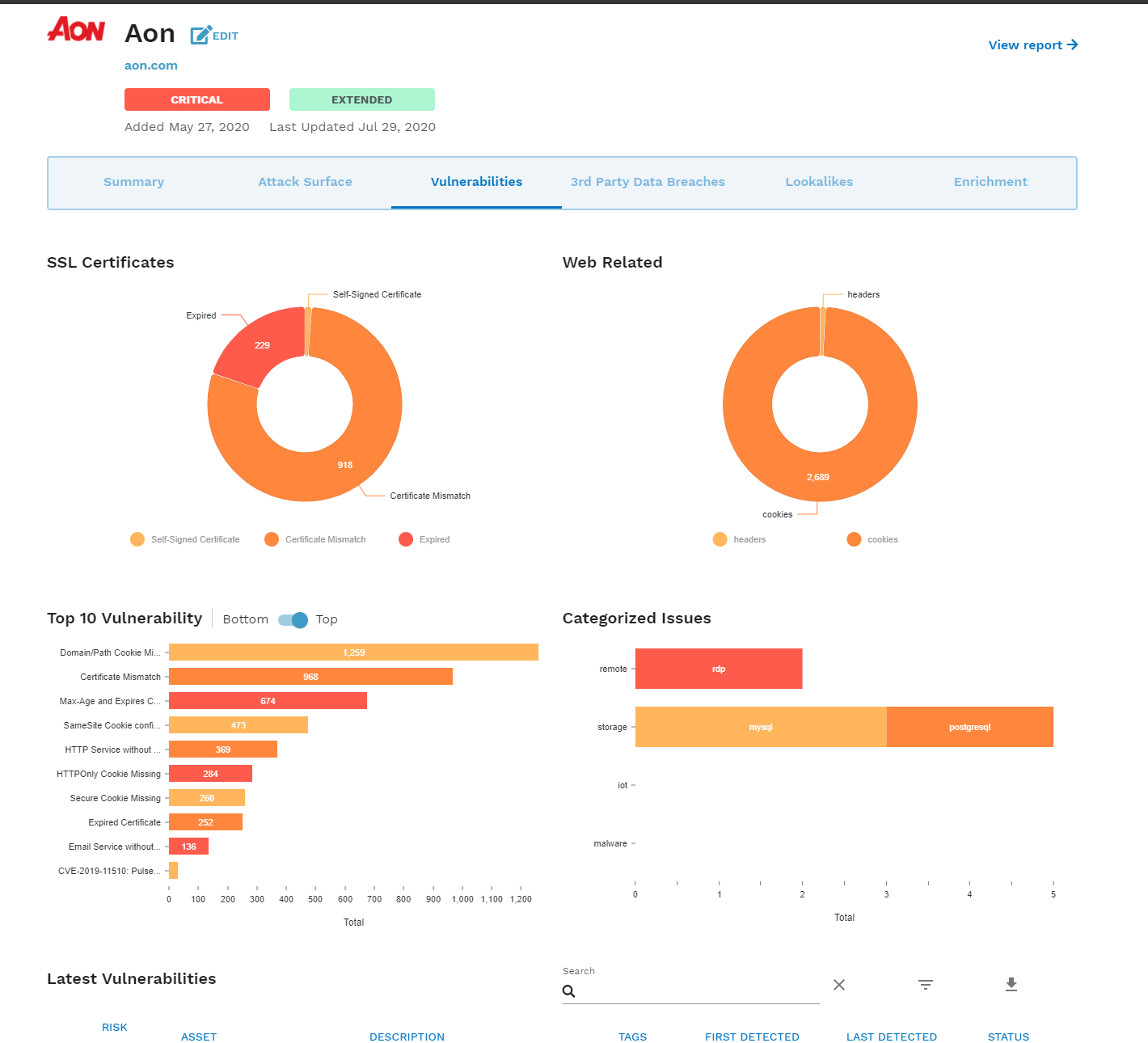 Vulnerability Detection